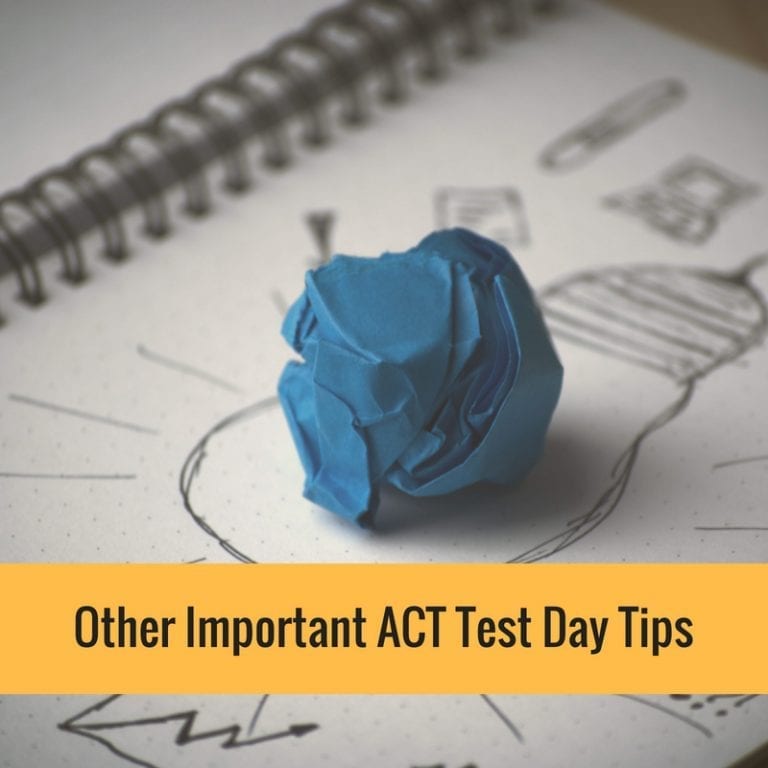 ACT Test Day Requirements To Bring With You On The Exam Day