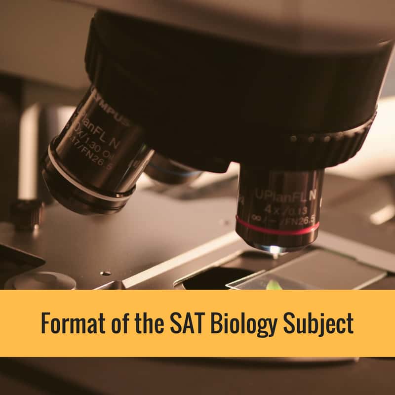 SAT Science Free Practice Test, Online Topics & Subjects Content