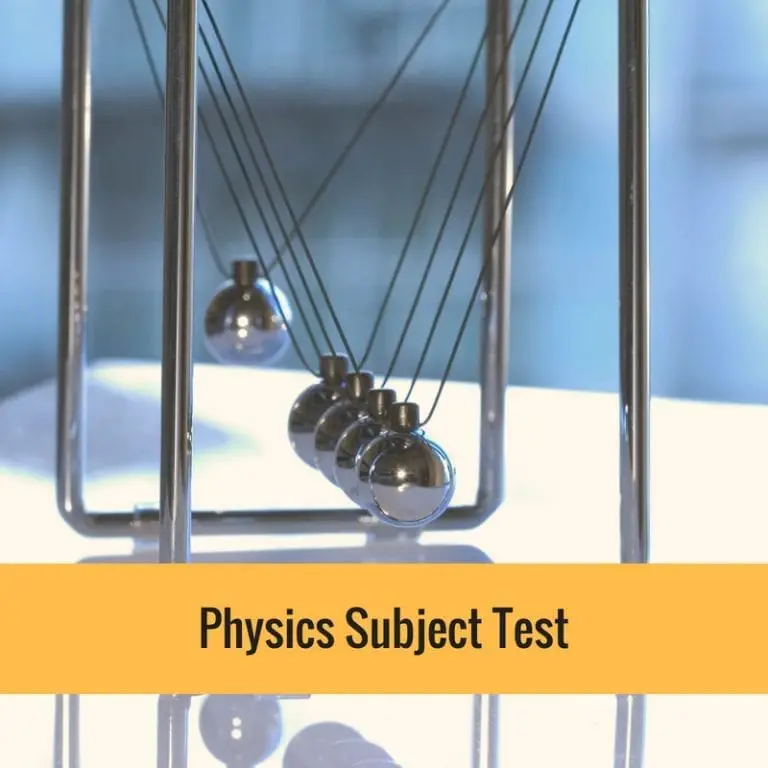 SAT Science Free Practice Test, Online Topics & Subjects Content