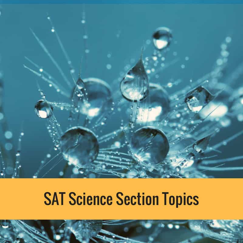 SAT Science Free Practice Test, Online Topics & Subjects Content