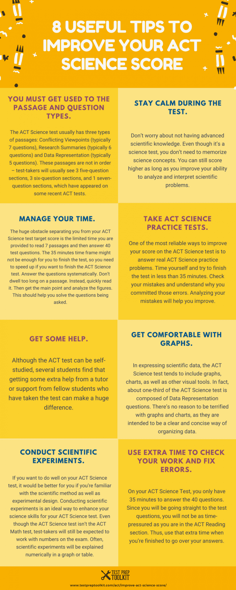 8 Useful Tips To Improve Your ACT Science Score | TestPrepToolkit.com