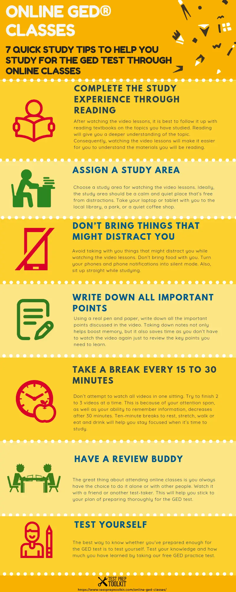 Free Online GED Classes (2025) | Test Prep Toolkit