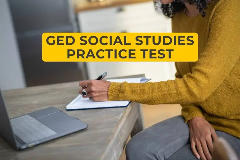 Free GED Practice Test (2025): Full Sample Tests | Test Prep Toolkit